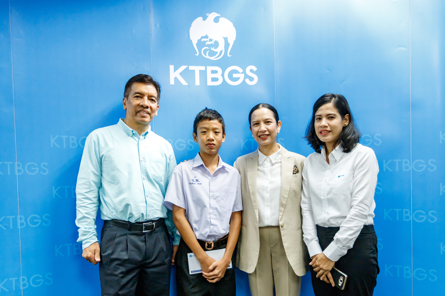 มอบทุนการศึกษา สำหรับบุตรพนักงานปี 2561 - KTGS