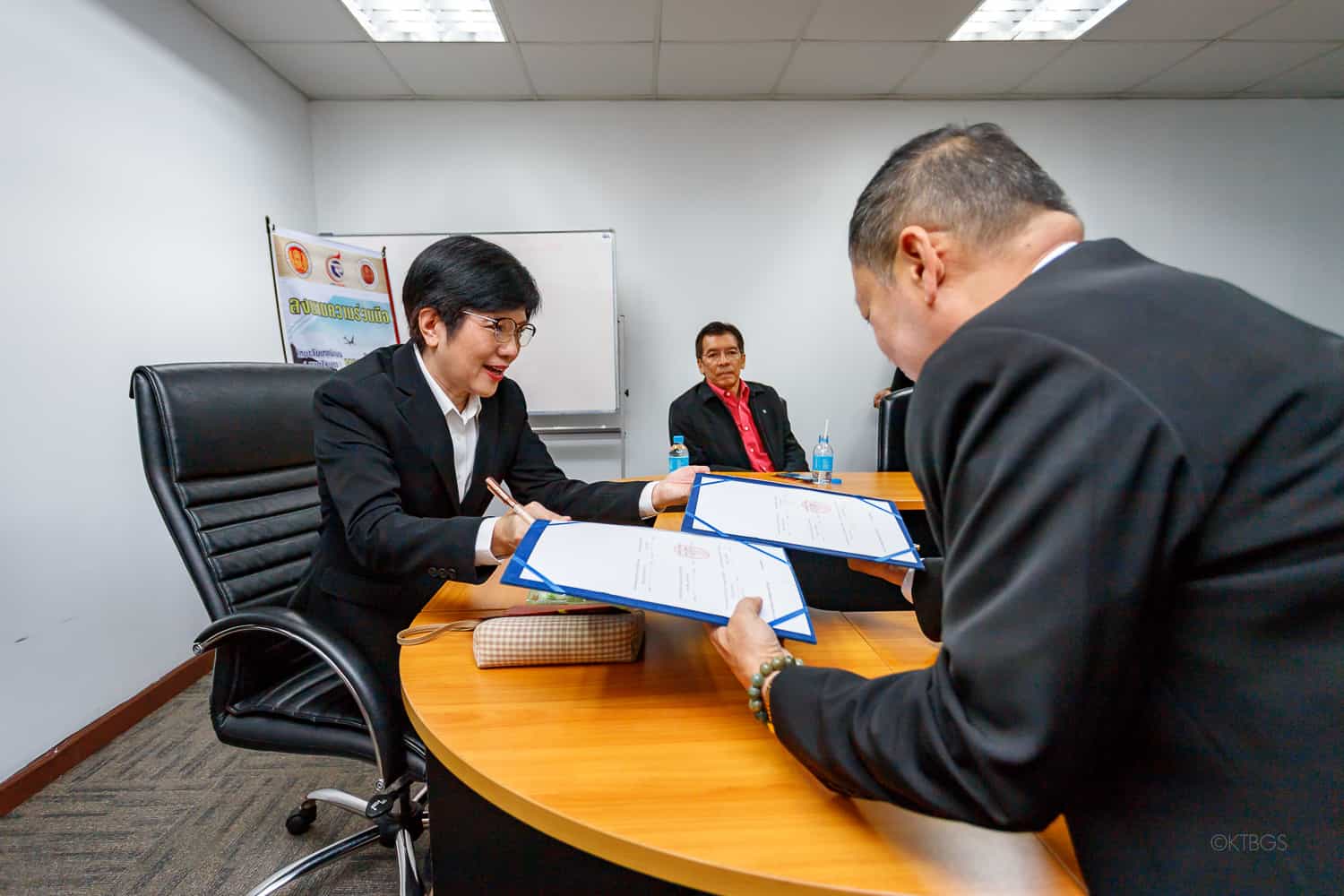 KTBGS ลงนามบันทึกข้อตกลง (MOU) กับวิทยาลัยเทคนิคน่าน - KTGS