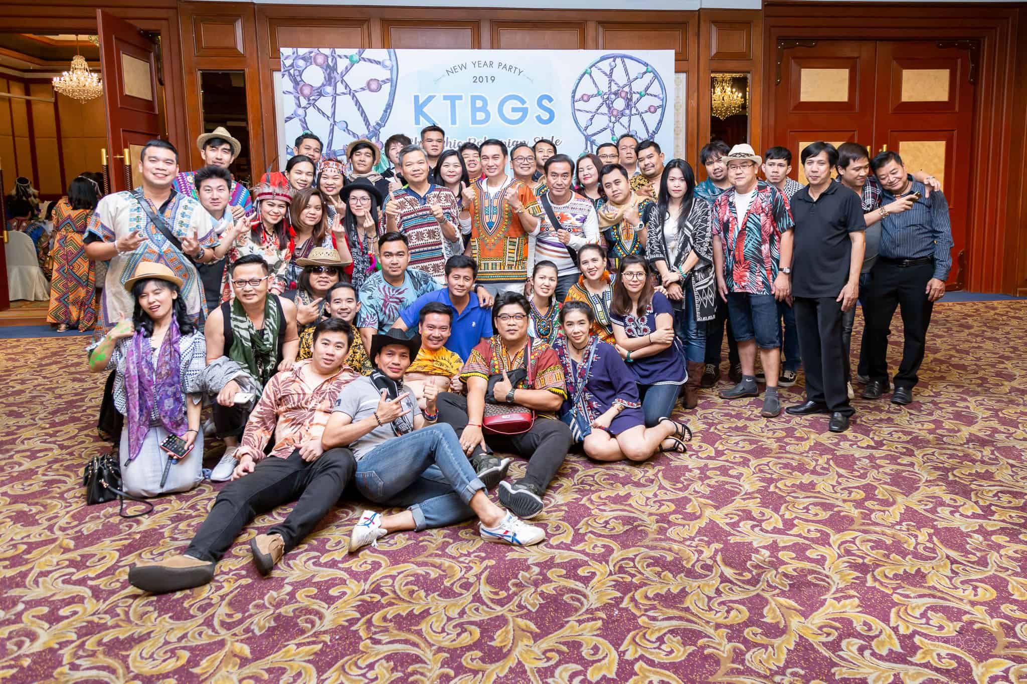 งานเลี้ยงสังสรรค์ปีใหม่ KTBGS Chic Chic Bohemian Style 2019 - KTGS