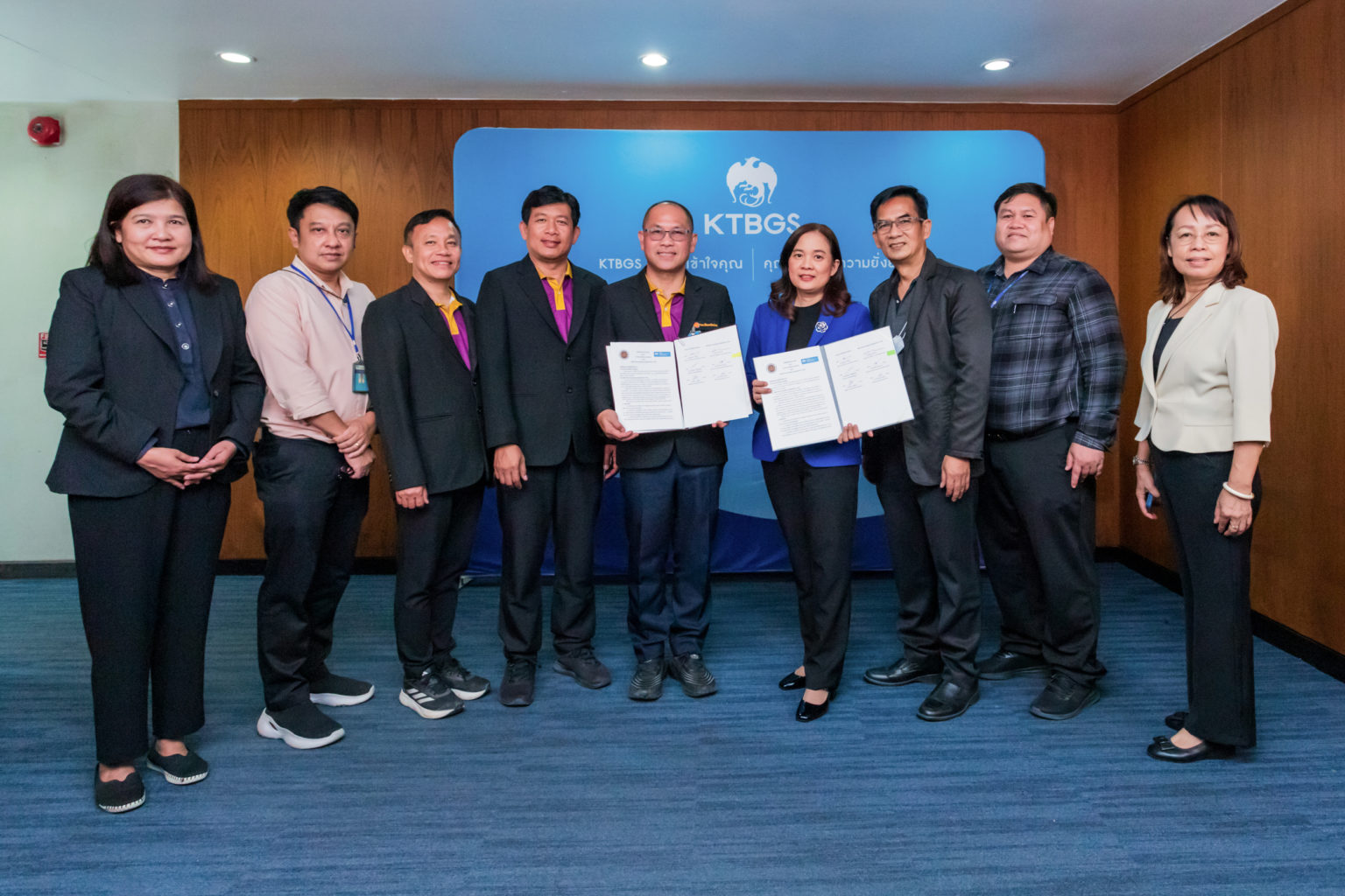 KTGS ลงนามบันทึกข้อตกลง (MOU) กับ วิทยาลัยเทคนิคน่าน สังกัดสถาบันการอาชีวศึกษาภาคเหนือ 2 - KTGS